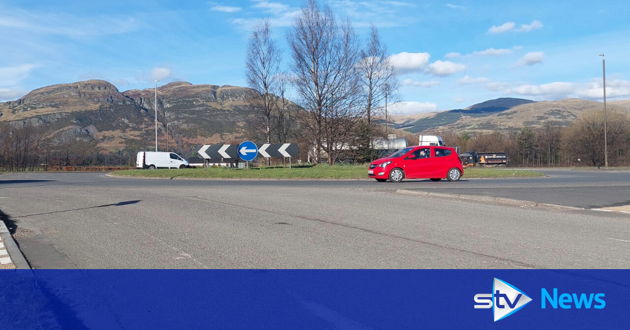 Woman dies after being hit by car in Stirling near roundabout as A907 ...