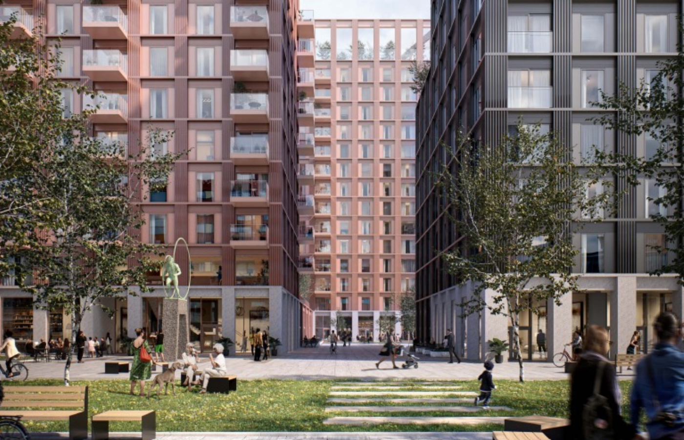 Plans to knock down empty offices a Buchanan House to build 600 flats ...