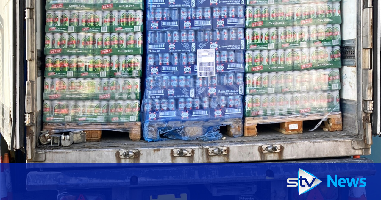 132,000 pints of 'suspected illegal beer' seized at Cairnryan Port ...