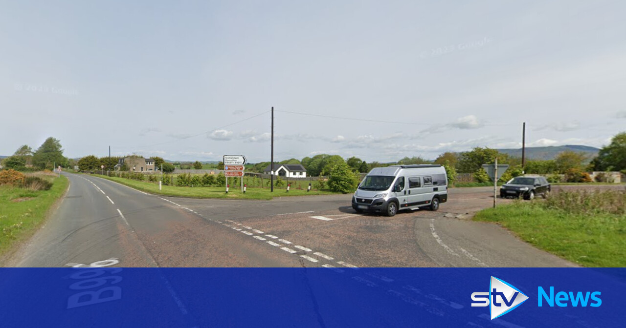 Teenage motorcyclist seriously injured in Kinross crash as road closed ...