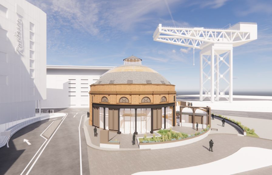 Plans unveiled to turn Glasgow's North Rotunda building into major ...