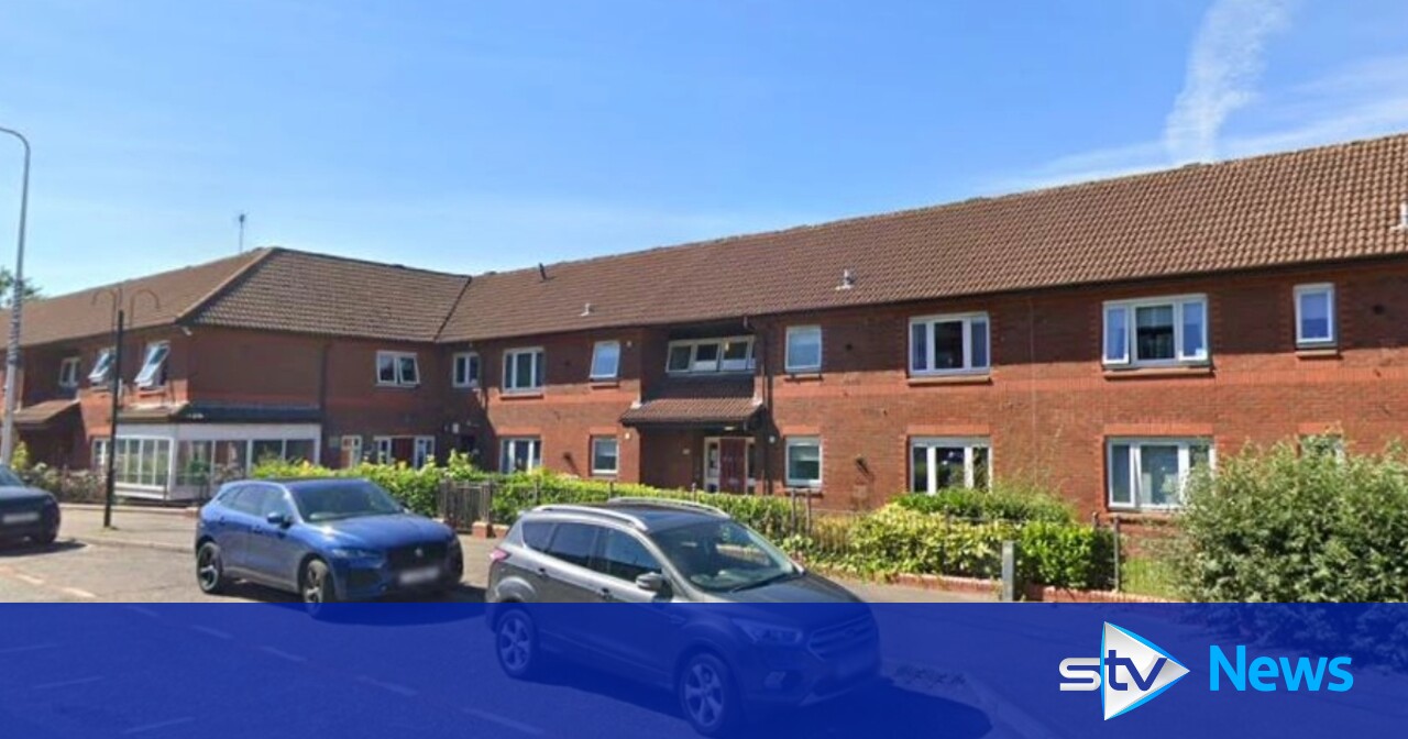 Woman taken to hospital after fire at housing complex in Barrhead, East ...