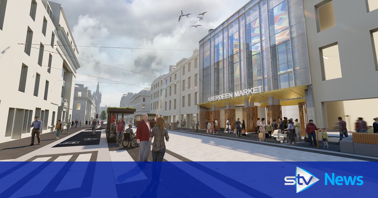 Upgrade work in Aberdeen begins as Union Street faces 'biggest change ...