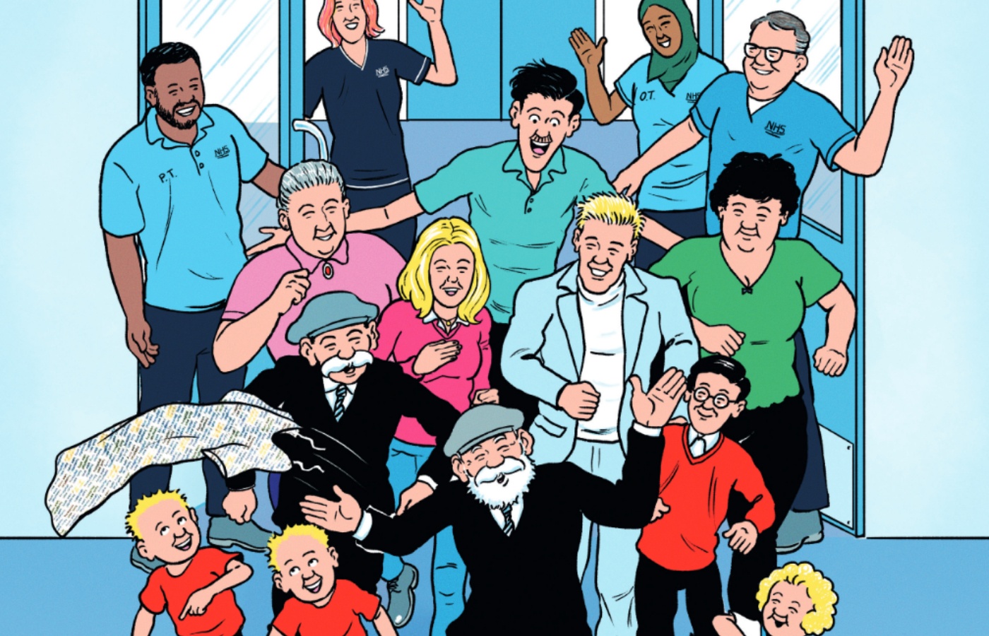 The Broons join braw new NHS Lanarkshire initiative to combat 'loss of ...