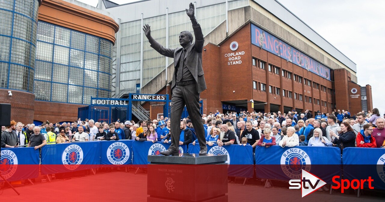 Statue of iconic Rangers manager Walter Smith unveiled at Ibrox | STV News