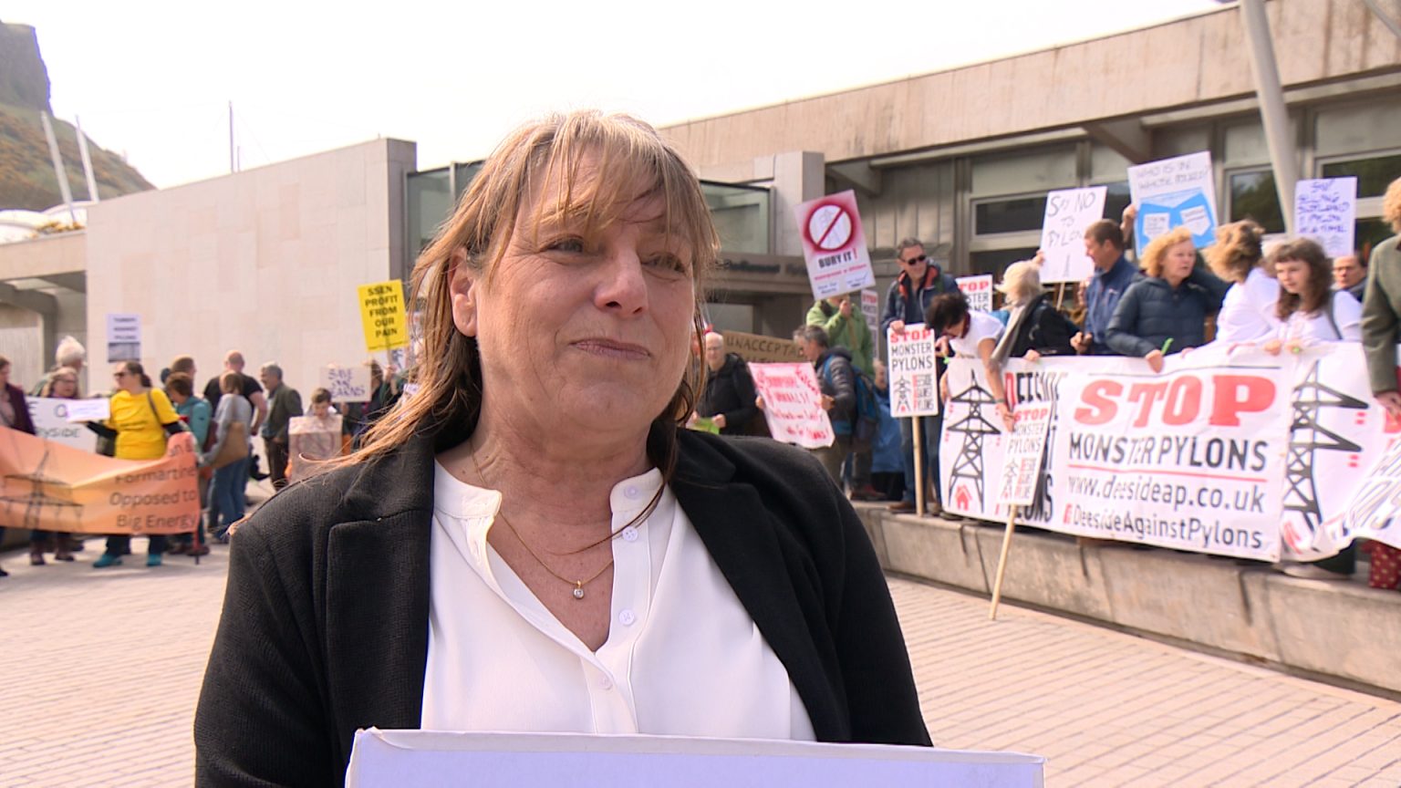 Campaigners take fight against SSEN's £20bn pylon plan across north ...
