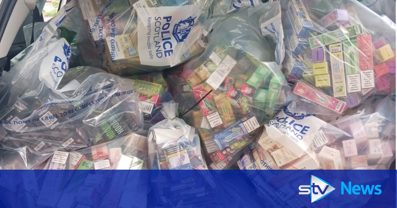 Hundreds of illegal 'supersized' vapes seized by trading standards in ...