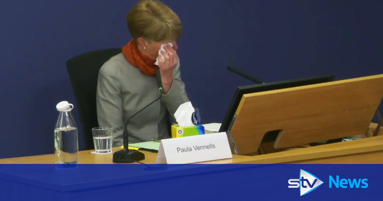 Paula Vennells breaks down in tears mid-evidence at Horizon IT inquiry ...