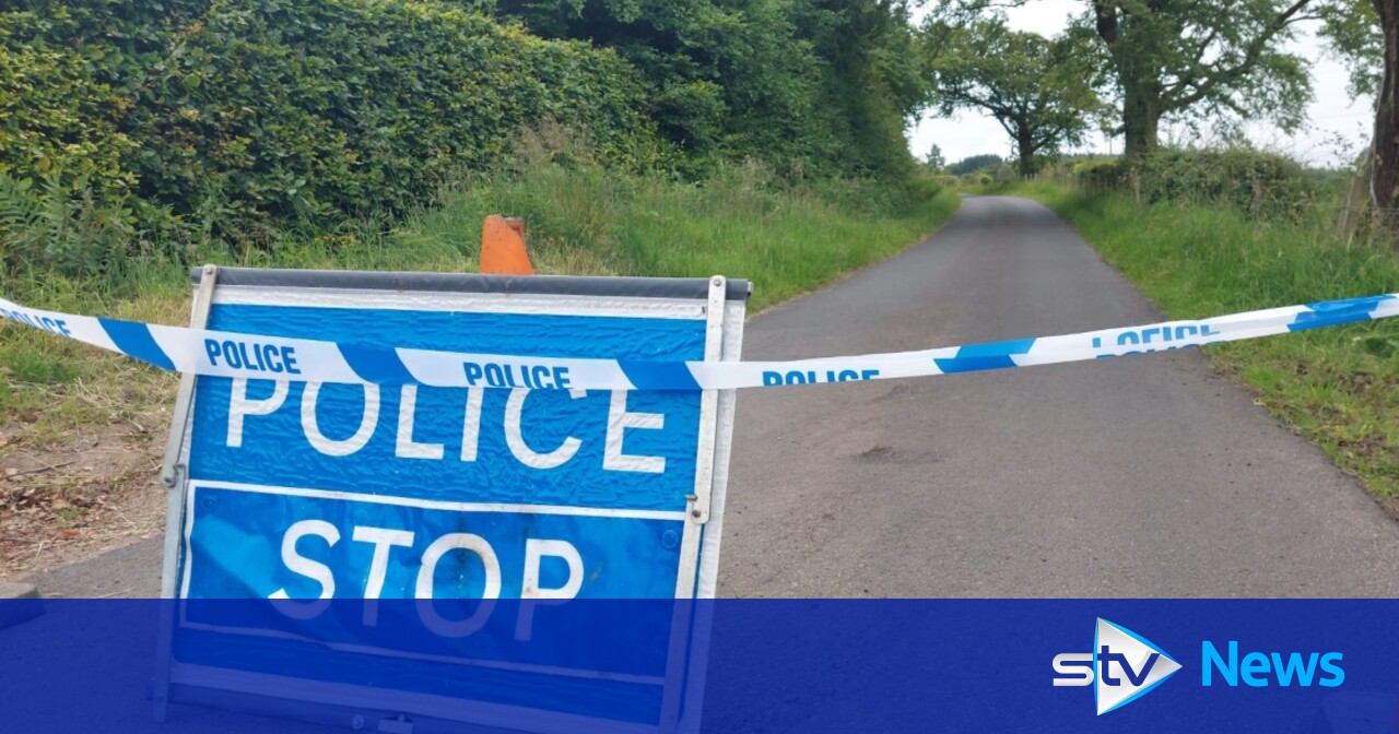Human remains found in burnt-out van in layby on single-track road in ...