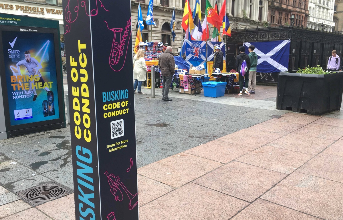 Glasgow buskers given code of conduct following street performing ...