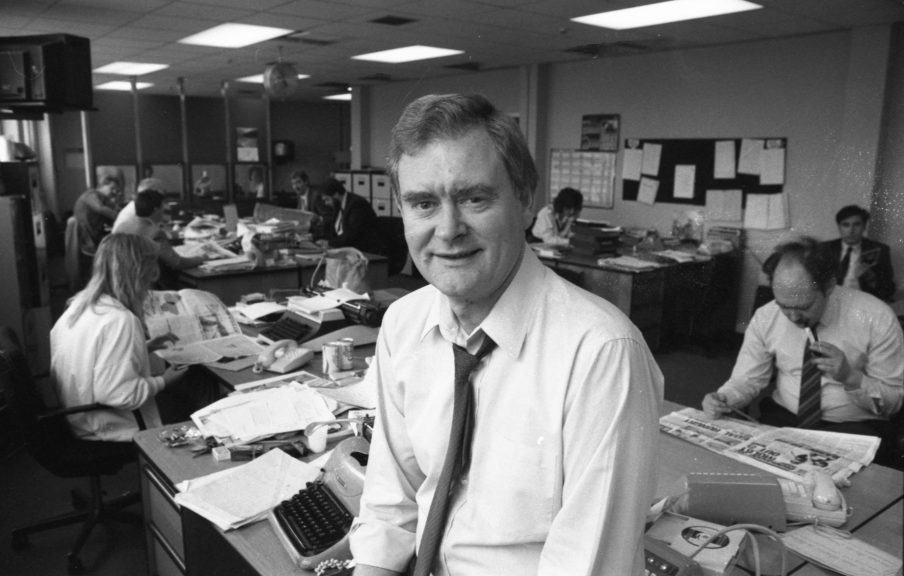'Colossus of Scottish journalism' David Scott dies at the age of 83 ...