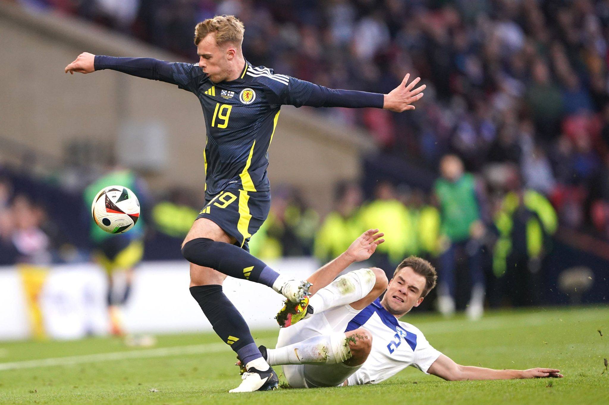 Tommy Conway happy to make his family proud after Scotland debut | STV News