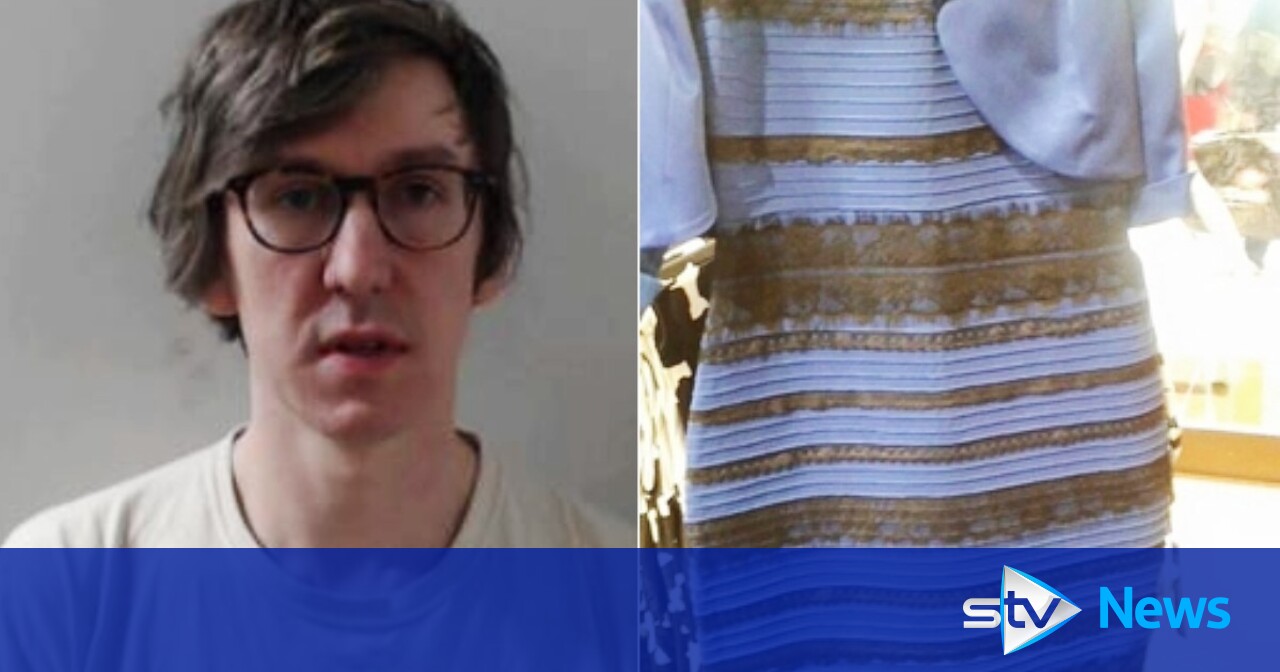 Man behind viral blue or white wedding dress who pinned wife to ground ...