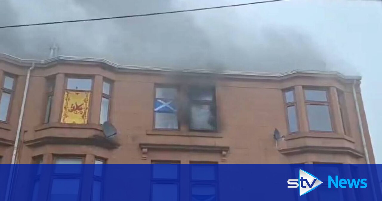 Tenement fire that left four in hospital 'not suspicious' | STV News