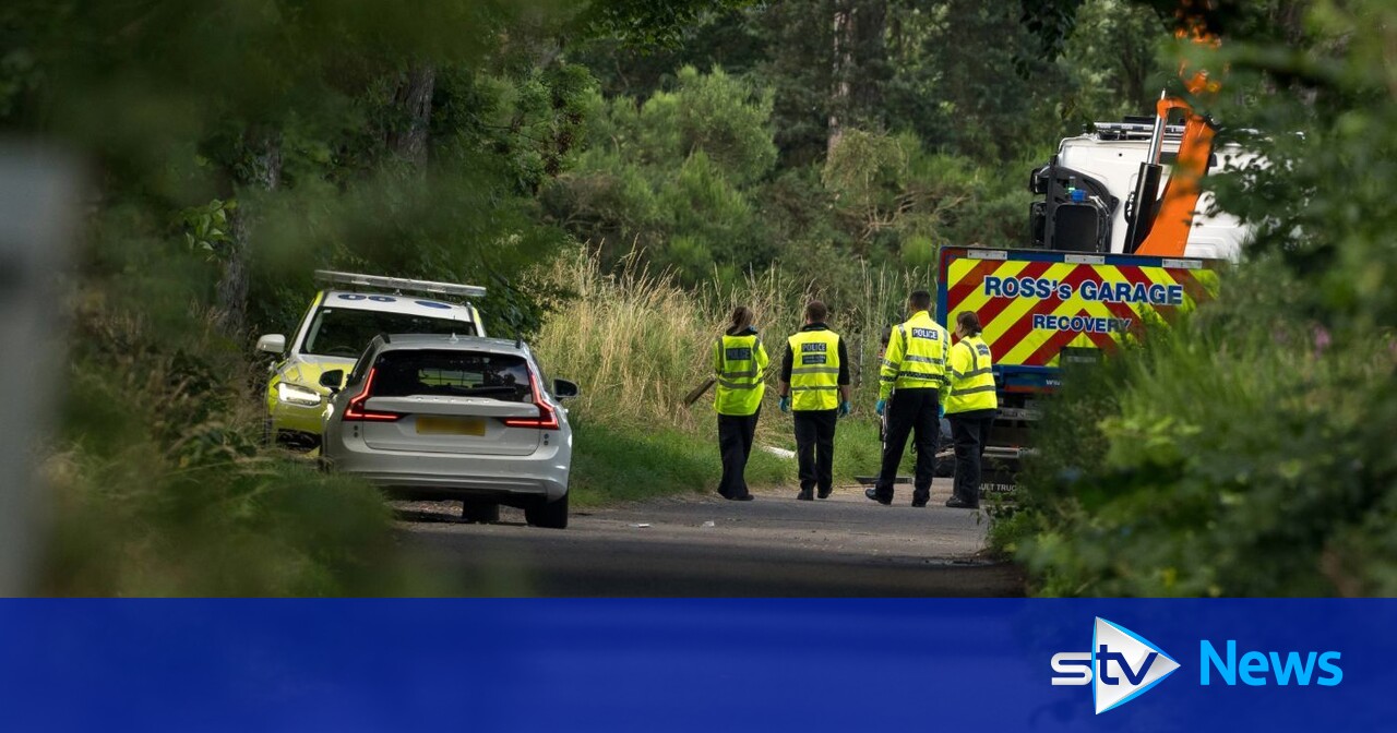 Body recovered from car after crash on country road near Elgin | STV News