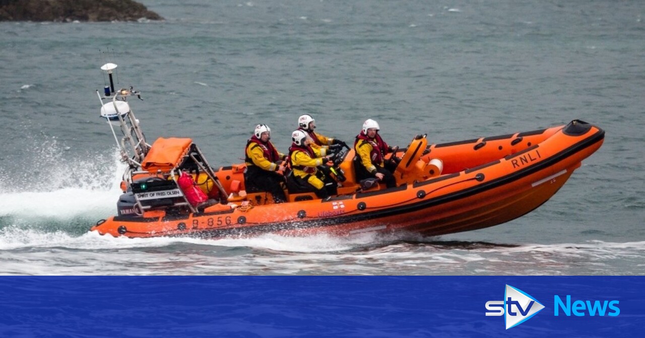 Girls stranded on island rescued after being 'blown out to sea' near ...