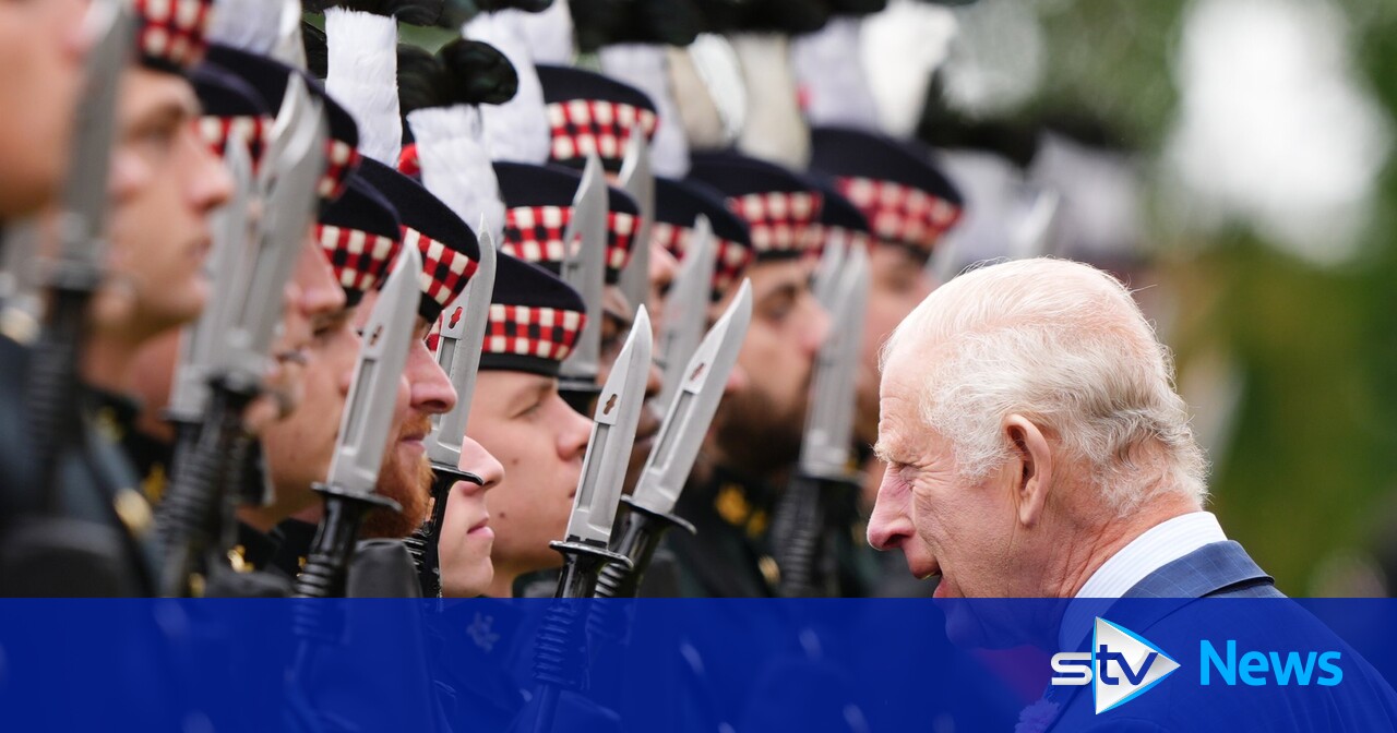 King Charles takes part in Ceremony of the Keys in Edinburgh as ...