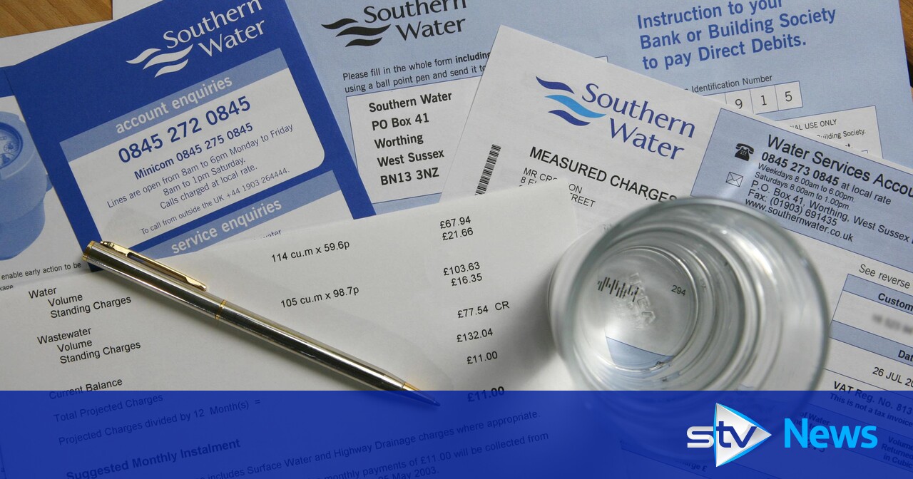 Household water bills in England set to rise by 21% | STV News