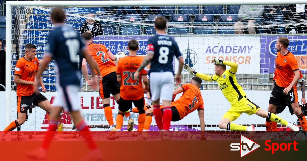 Falkirk humble Dundee United with goals from Dylan Tait and Ross ...