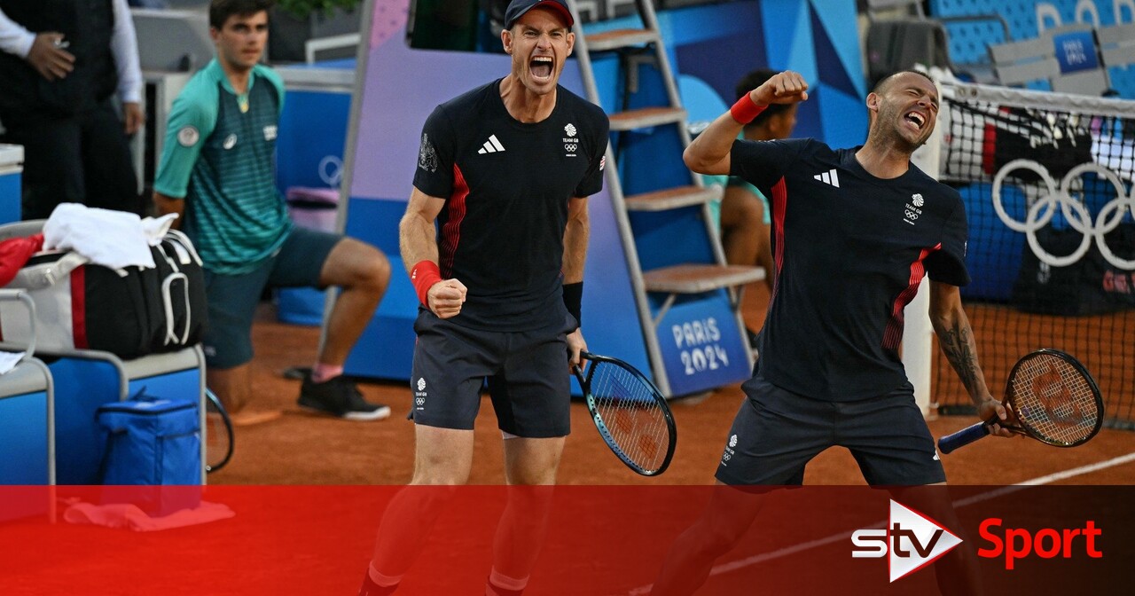 Paris 2024: Andy Murray and Dan Evans secure Olympics men's doubles ...
