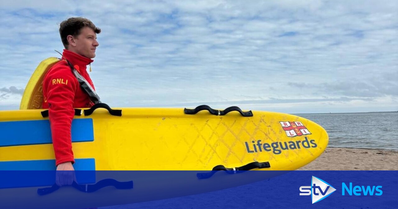Off-duty lifeguard saves two children stuck in dangerous rip current at ...