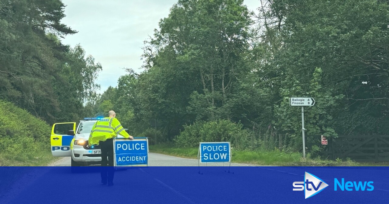 Emergency services race to scene of A93 crash near Banchory as police ...