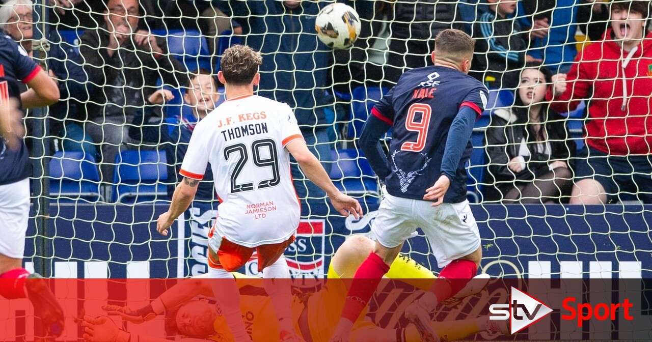 Ronan Hale rescues point for Ross County against Dundee United | STV News