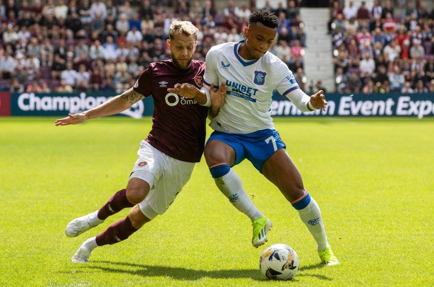 Hearts and Rangers share two points in opening day draw at Tynecastle ...