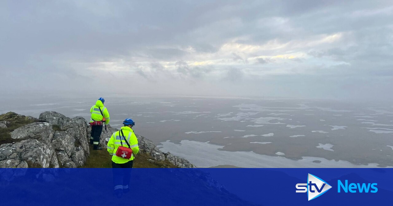 Hillwalkers rescued in North Uist after failing to return during bad ...