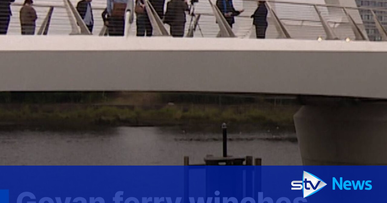 Govan ferry winches back at Water Row as new bridge officially opens ...