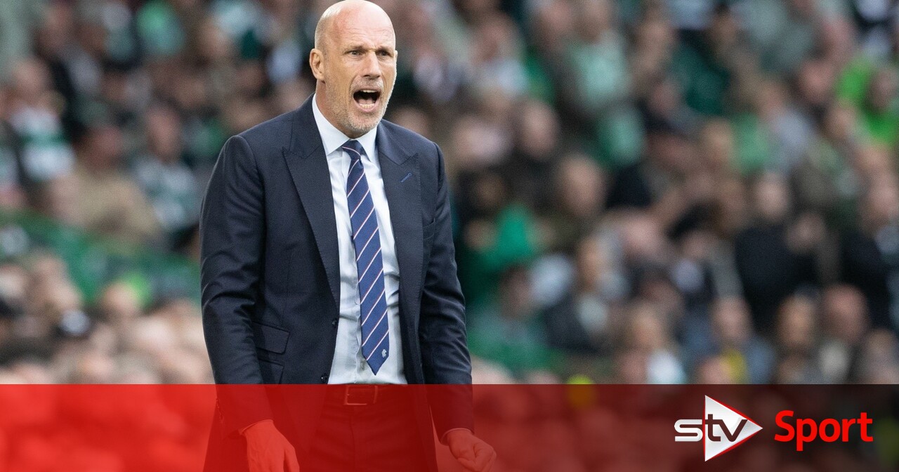 Rangers manager and players confronted by angry fans after Old Firm ...