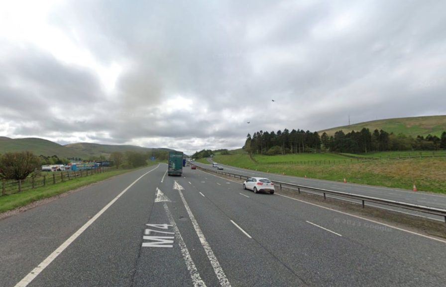 M74 closed after crash in South Lanarkshire as drivers urged to avoid ...