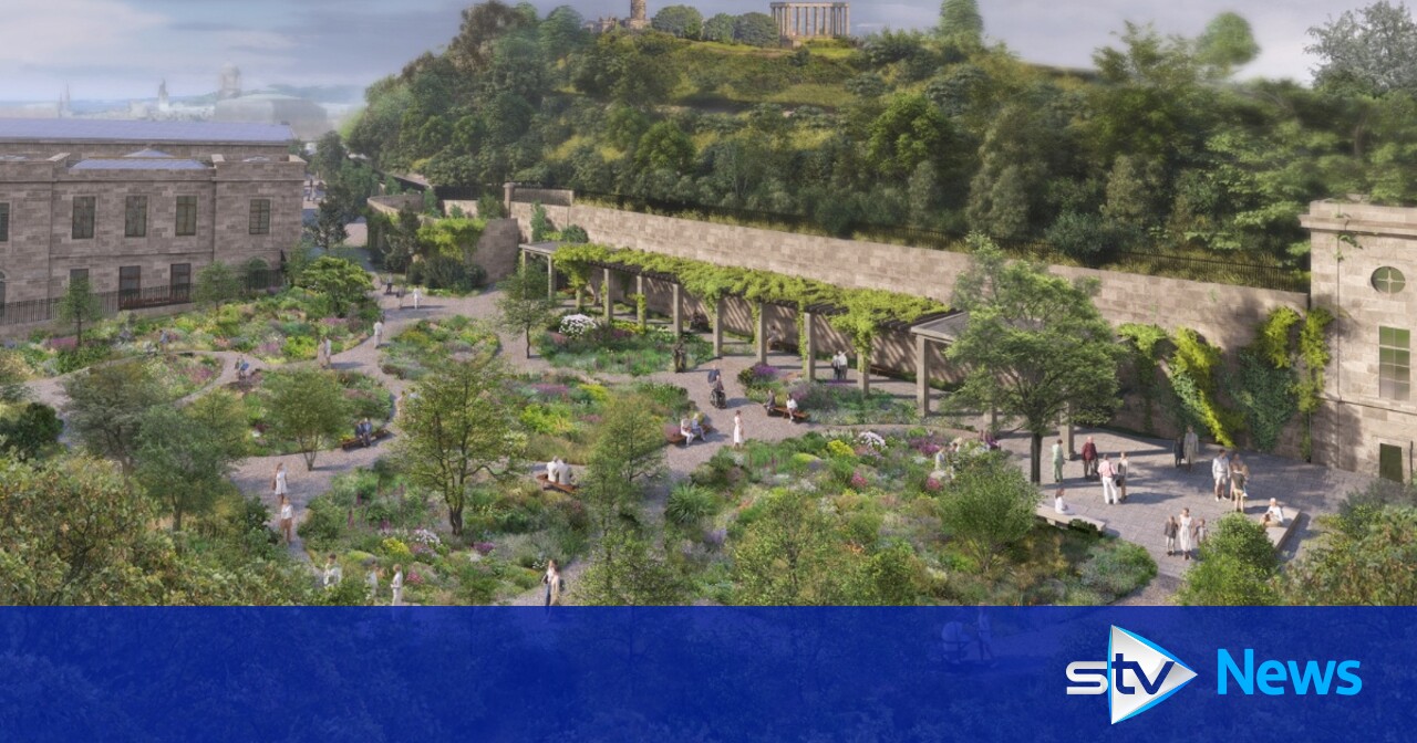 Edinburgh city centre to get new major public gardens for first time in ...