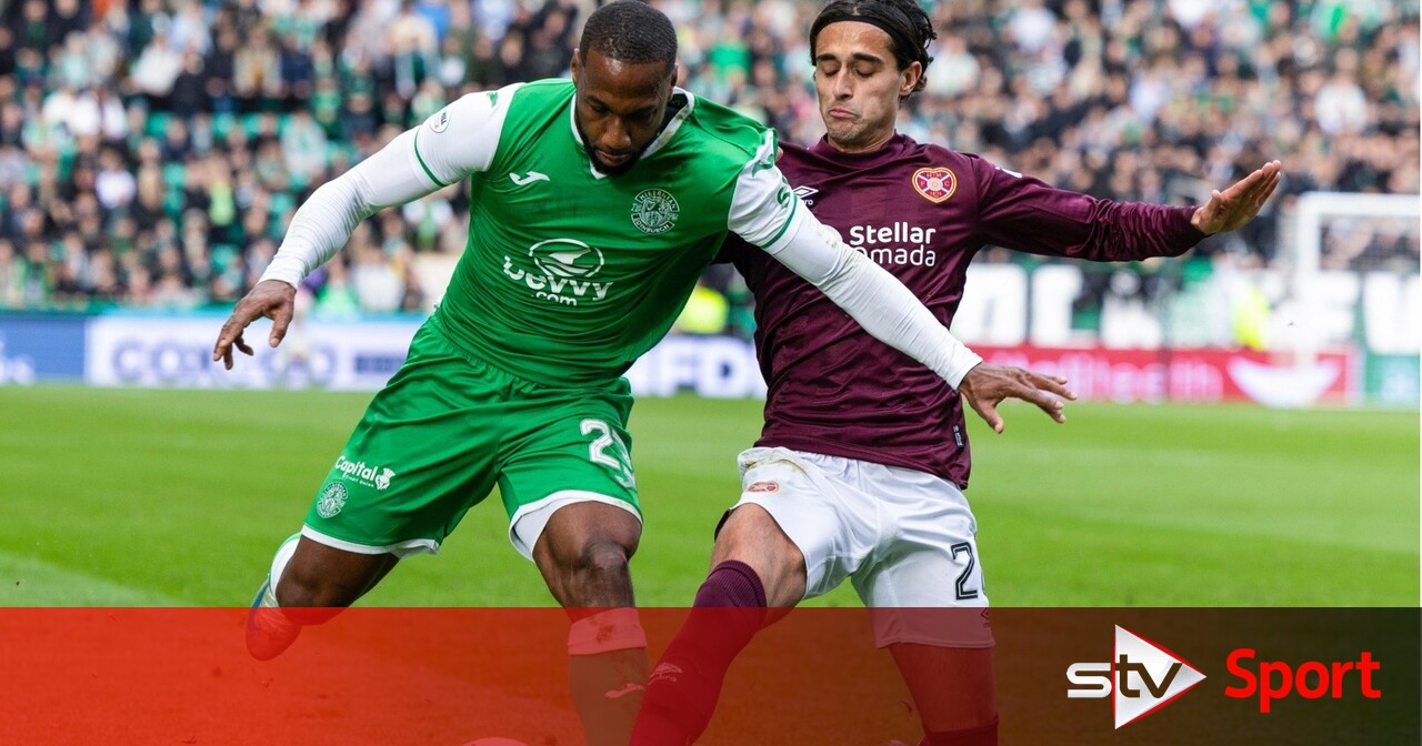 Hibs and Hearts share two points in first Edinburgh Derby of the season ...