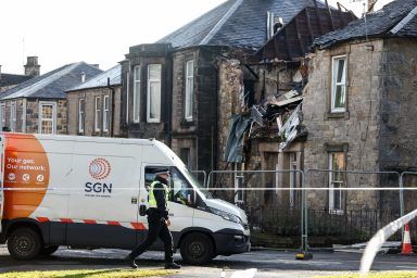 Alloa fatal home explosion: Video catches blast that killed one and ...