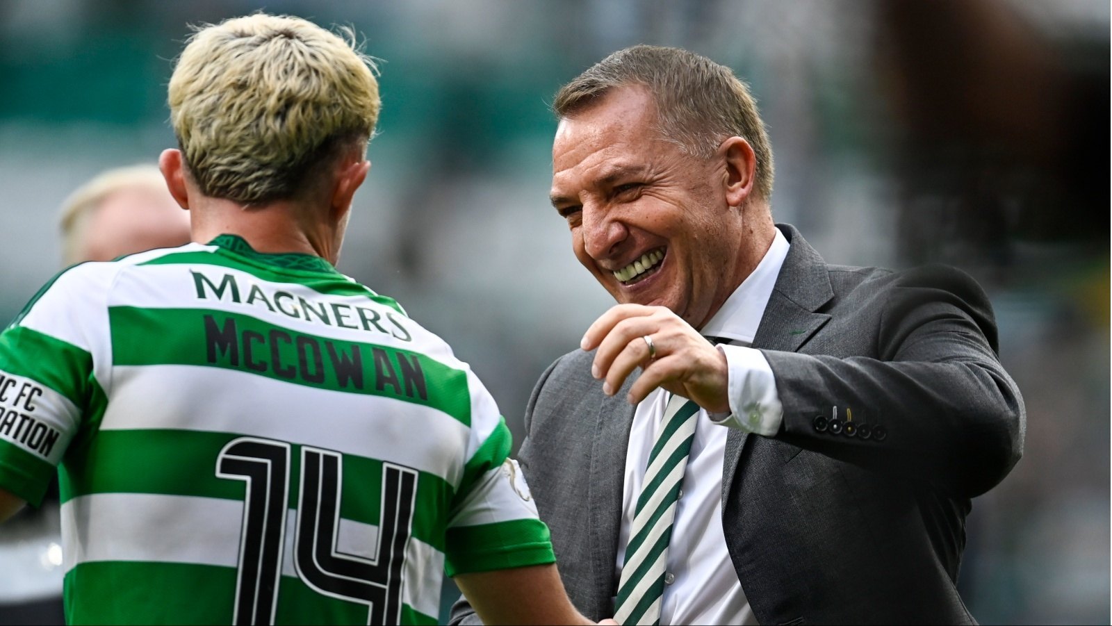 Brendan Rodgers delighted for Luke McCowan as Celtic triumph at Motherwell | STV News
