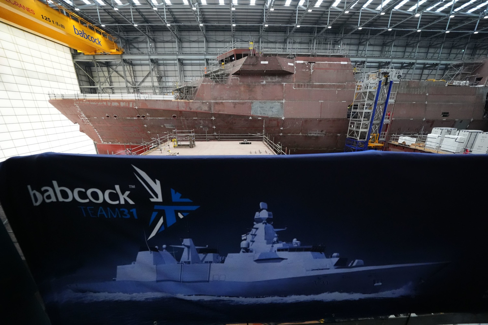 Steel cut in ‘milestone’ moment for Royal Navy warship programme | STV News