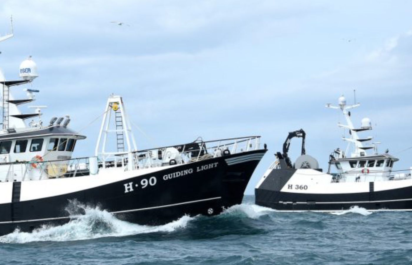 Eight crew members rescued from sinking fishing boat near Fair Isle ...