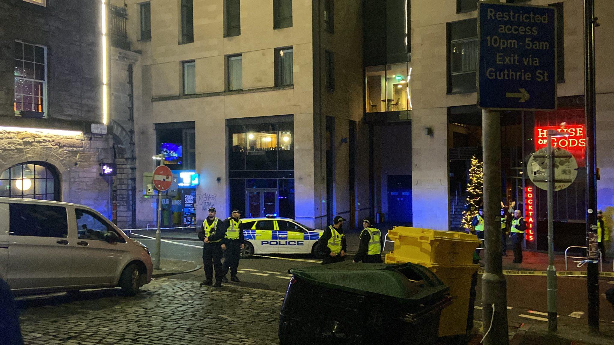 Edinburgh Cowgate sealed off as police investigate reports of collision ...