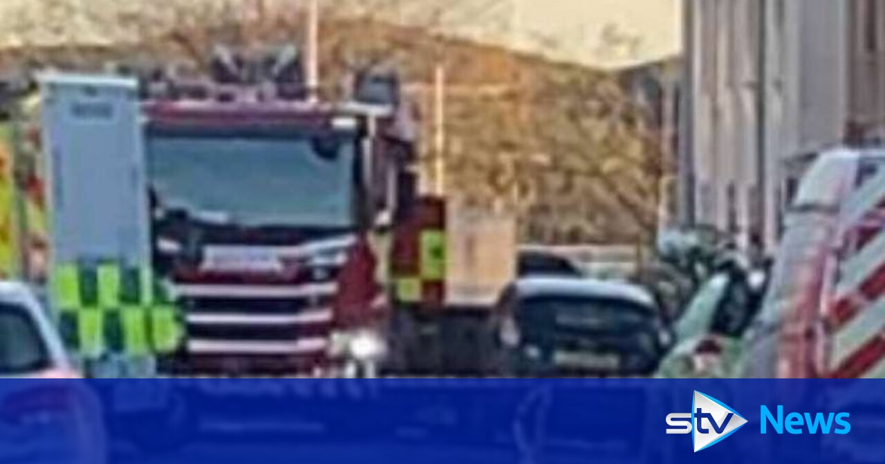 Emergency services called to Alison Street in Kirkcaldy as blaze takes ...