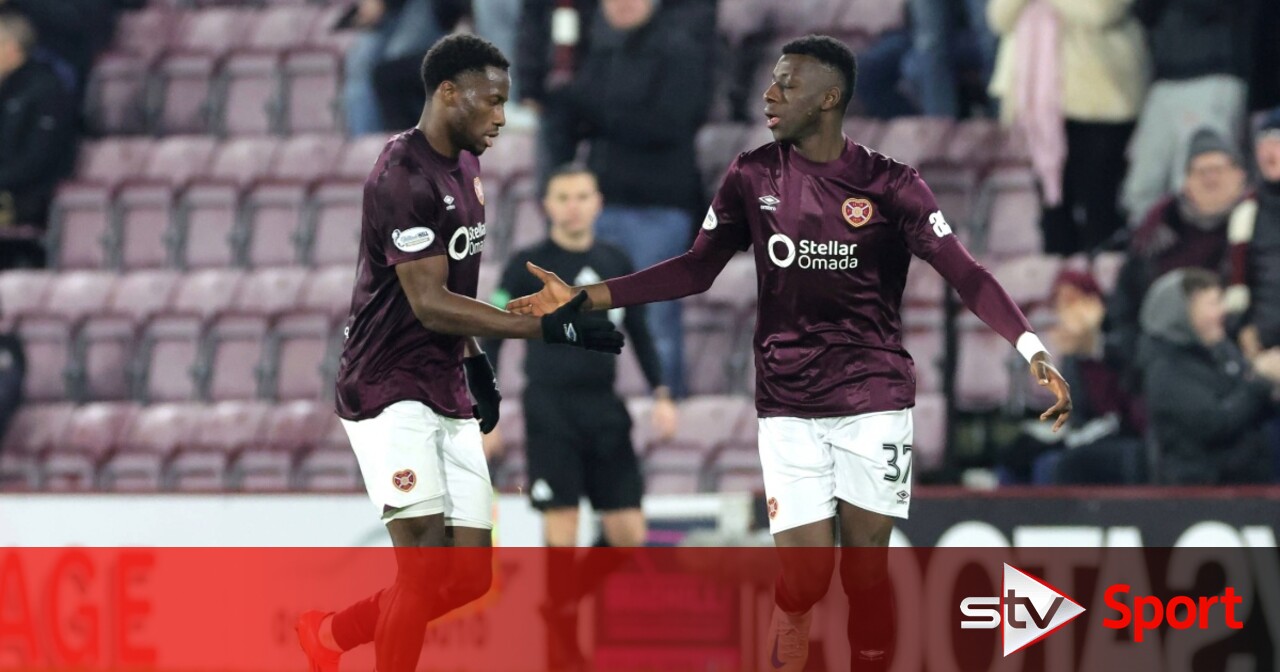 Musa Drammeh earns struggling Hearts a point against Aberdeen | STV News