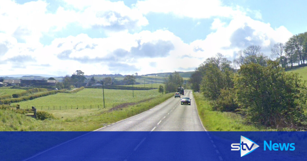 Four in hospital with serious injuries after A745 crash involving van ...