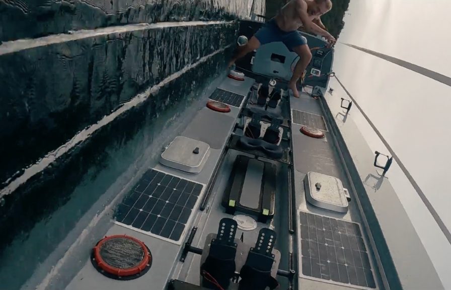 Brothers go viral after scary moment boat capsizes caught on camera ...