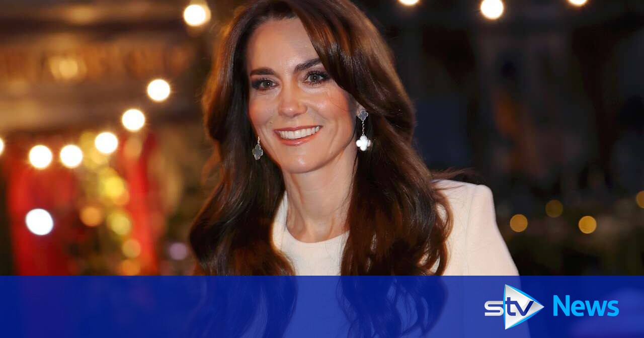Kate to share emotional Christmas message at annual carol service | STV ...