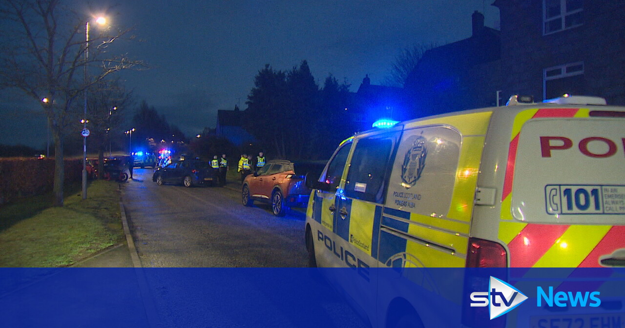 Child, ten, and woman in Aberdeen hospital after two-car crash as man ...