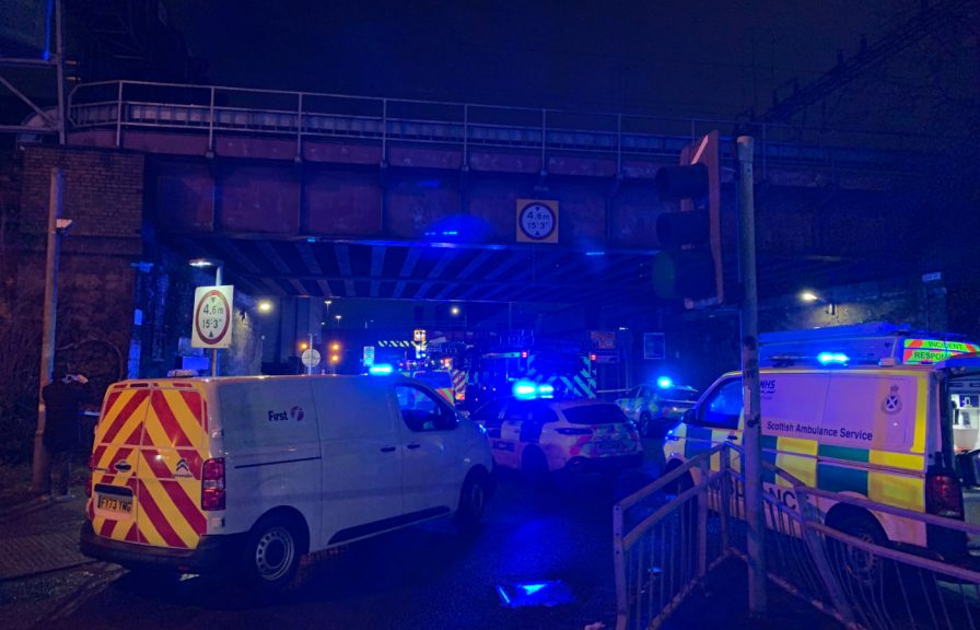 Double-decker bus crashes into bridge in Glasgow as multiple roads ...