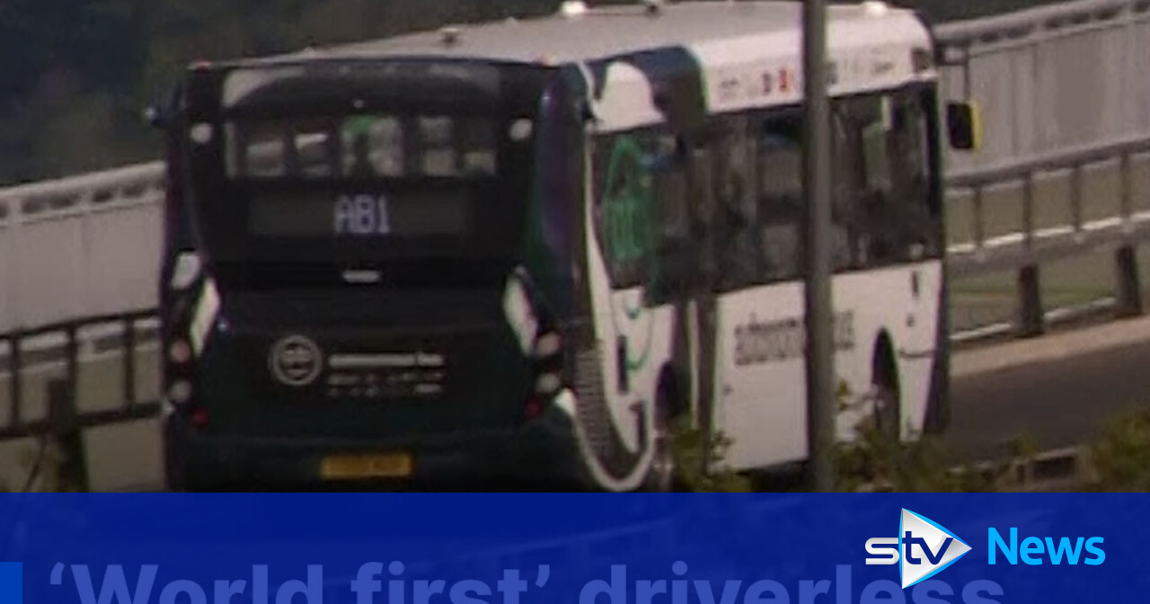 ‘World first’ driverless bus service in Scotland axed | STV News