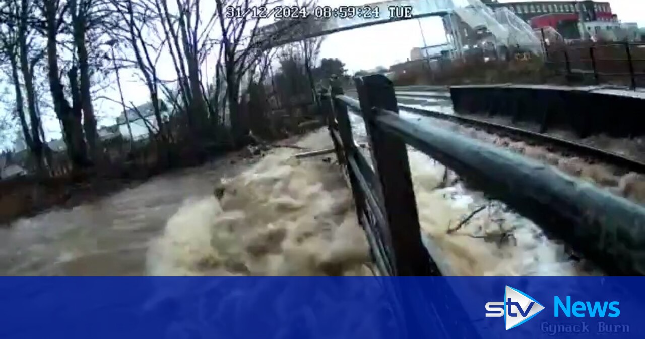 Highland Mainline closed as heavy rain brings flooding and hazardous ...