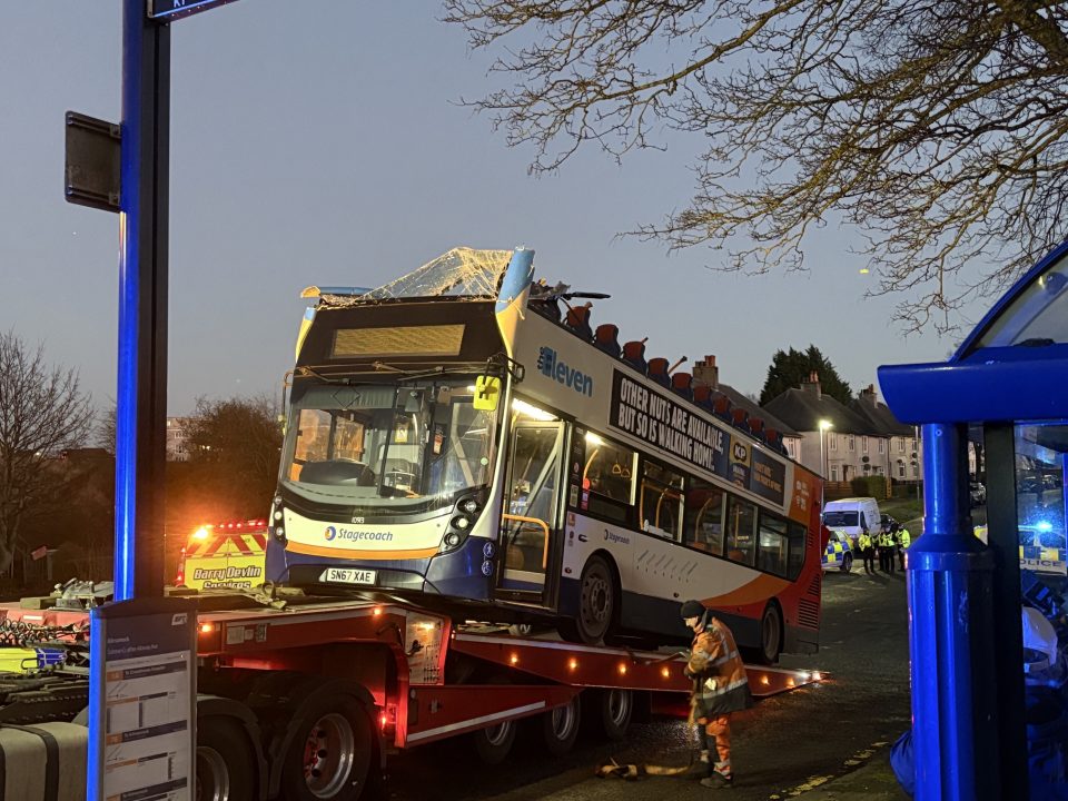 Legal action launched after double-decker buses crashed into railway ...