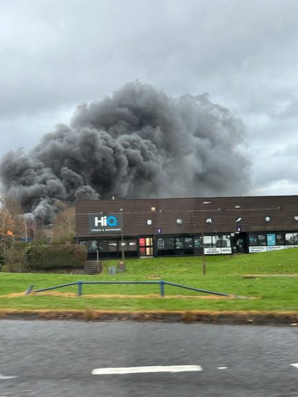 Fire crews battling 'significant' blaze at West Lothian industrial ...